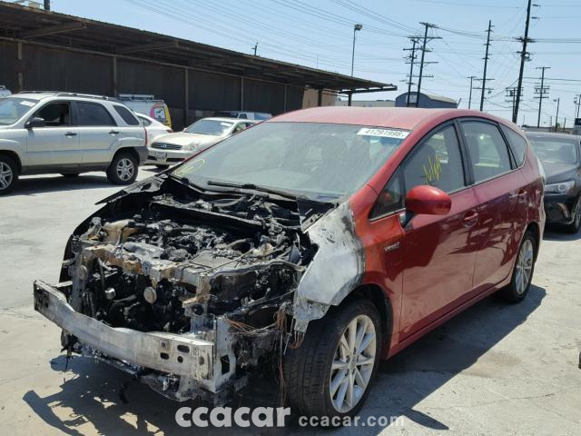 2012 TOYOTA PRIUS V TWO; THREE; FIVE SALVAGE | Salvage & Damaged Cars ...