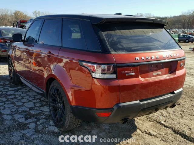 2014 LAND ROVER RANGE ROVER SPORT SUPERCHARGED SALVAGE | Salvage ...