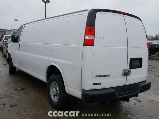 2017 CHEVROLET EXPRESS WORK VAN SALVAGE | Salvage & Damaged Cars for Sale