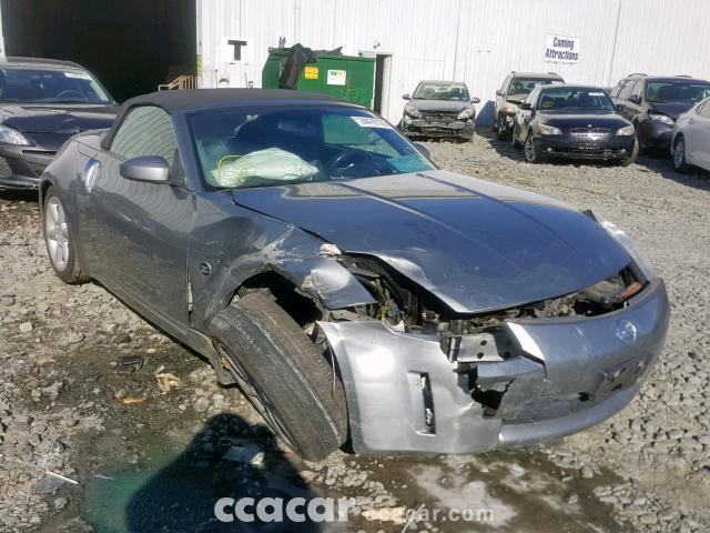 2004 NISSAN 350Z BASE; TOURING; ENTHUSIAST; PERFORMANCE; TRACK SALVAGE ...