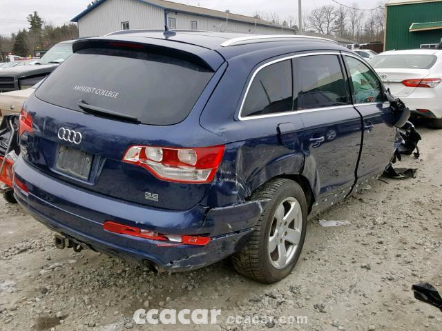2008 AUDI Q7 3.6 PREMIUM QUATTRO SALVAGE | Salvage & Damaged Cars for Sale