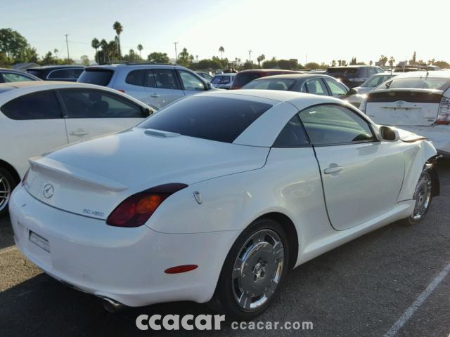 2002 LEXUS SC 430 SALVAGE | Salvage & Damaged Cars for Sale