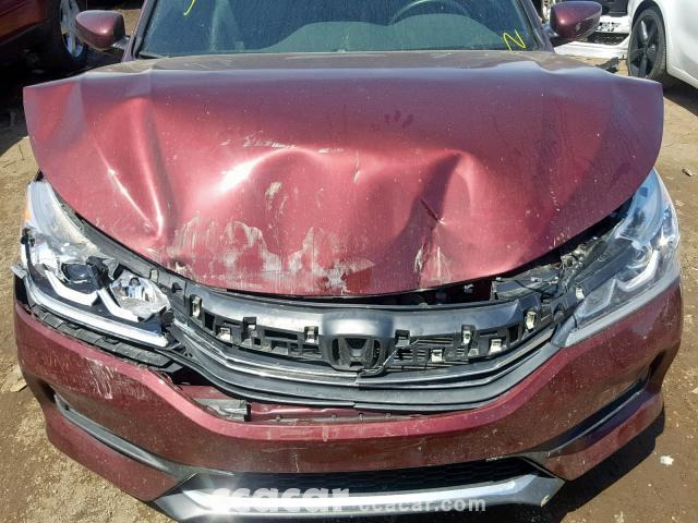 2017 Honda Accord Spo 2.4L 4 for Sale in Elgin IL - Lot: 36050679 ...