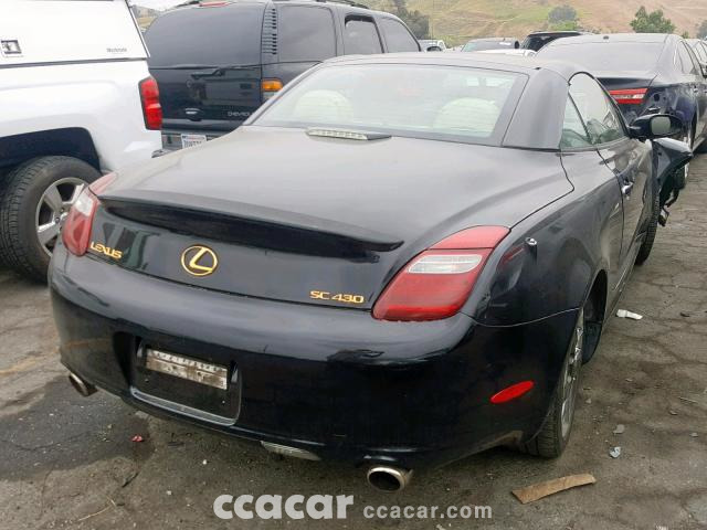2006 Lexus Sc 430 4.3L 8 for Sale in Colton CA - Lot: 33449049 ...
