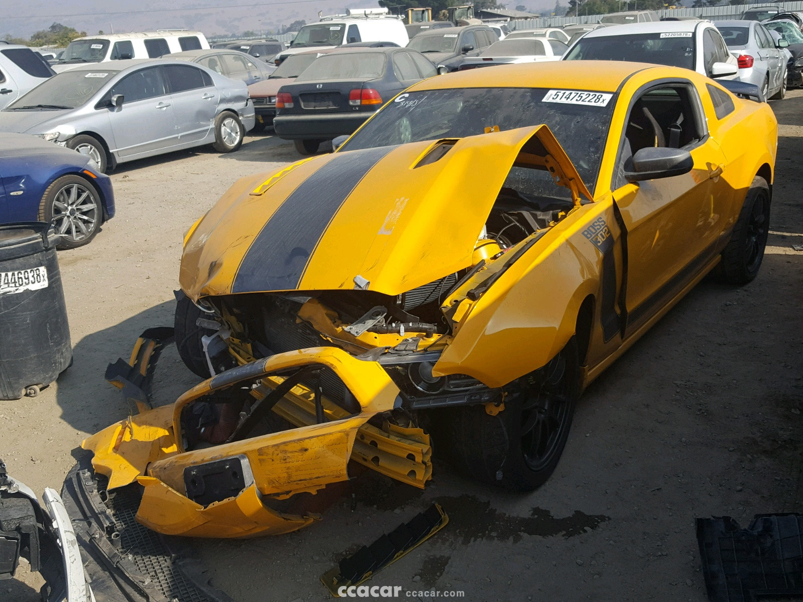 2013 Ford Mustang Boss 302 | Salvage & Damaged Cars for Sale